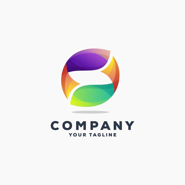 Vibrant Overlapping Spheres: A Captivating Logo Design | Jiffy Designs