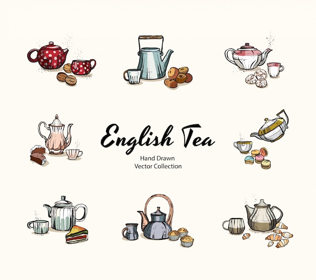 Vibrant Collection of Classic English Tea Time Essentials | Jiffy Designs