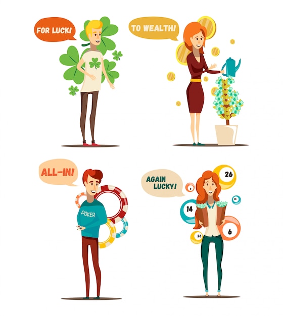 Vibrant Collection of Whimsical Good Luck Charms and Prosperity Symbols ...