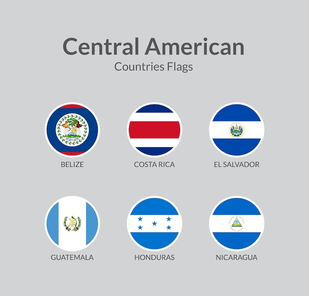 Vibrant Flags of Central America: A Colorful Showcase | Jiffy Designs