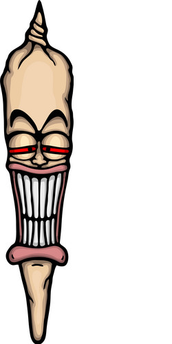 Painted Funny Joint, Vector Illustration | Jiffy Designs
