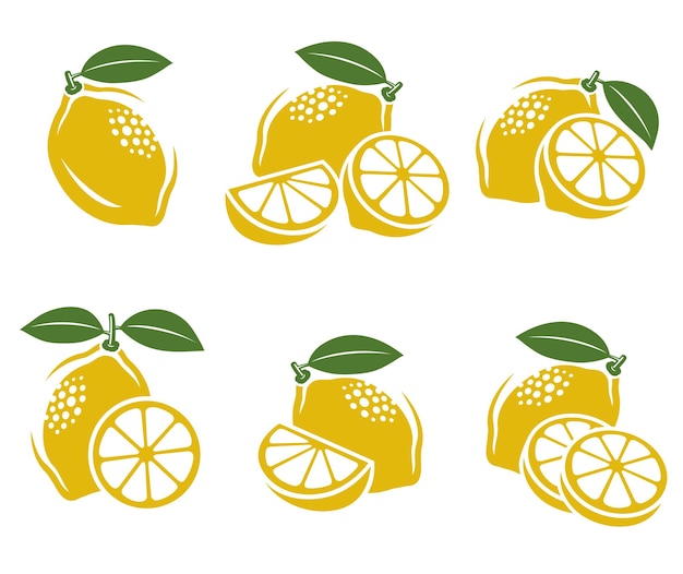 Vibrant Lemon Collection: Zesty Designs for Versatile Use | Jiffy Designs