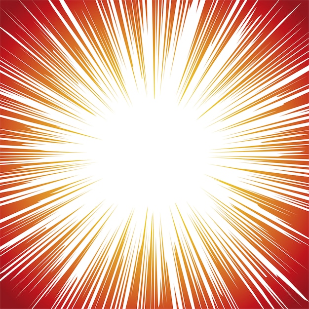 Fiery Radiant Burst of Vibrant Sunburst Rays | Jiffy Designs