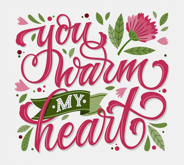 Vibrant Floral Lettering with Heartfelt Sentiment | Jiffy Designs