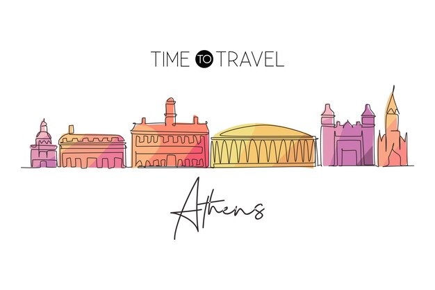 Iconic Landmarks of Athens: A Vibrant Skyline Awaits | Jiffy Designs