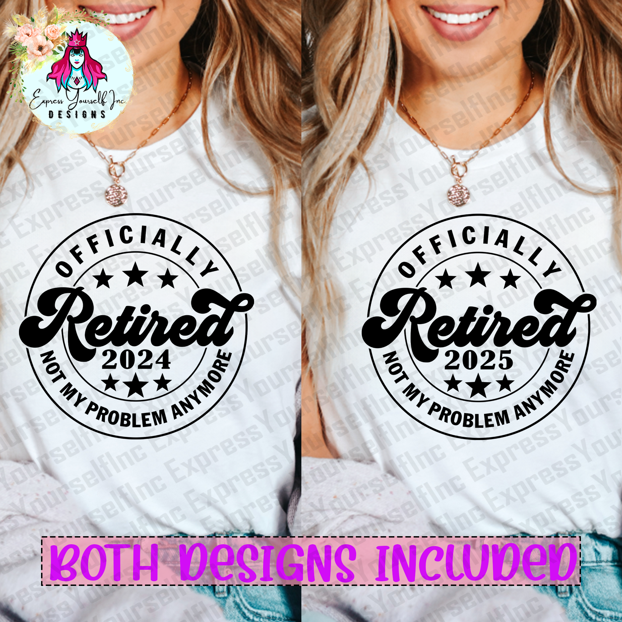 Officially Retired Not My Problem Anymore svg, Retirement Svg, 2024 svg ...