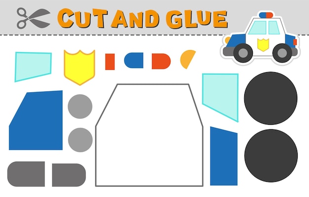 Colorful Cut and Glue Shapes for Creative Projects | Jiffy Designs