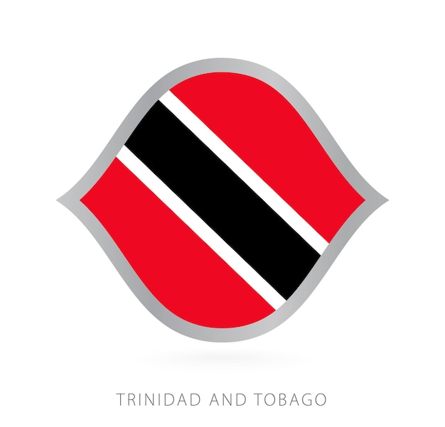 Vibrant Trinidad and Tobago National Flag Emblem | Jiffy Designs