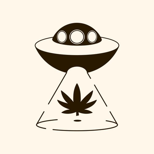 Cannabis Black Silhouette Logo. Hemp Icons. Sign T-Shirts For Design ...