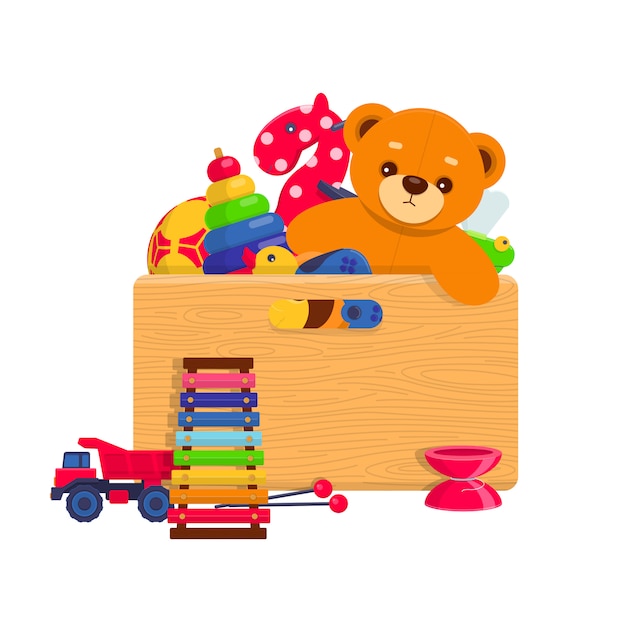Vibrant Toy Box Overflowing with Playful Delights | Jiffy Designs