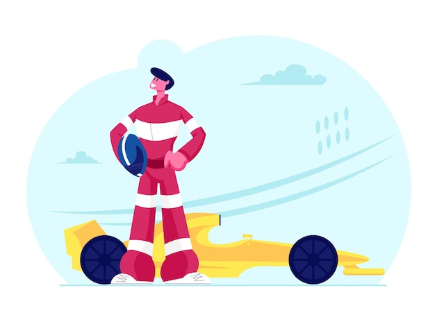 Vibrant Robot Racer Zooms Across the Track | Jiffy Designs