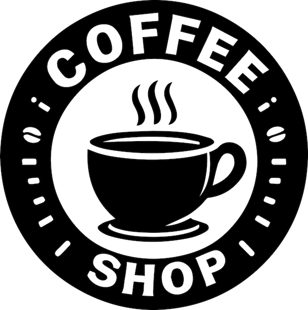 Iconic Coffee Shop Logo with Steaming Mug | Jiffy Designs
