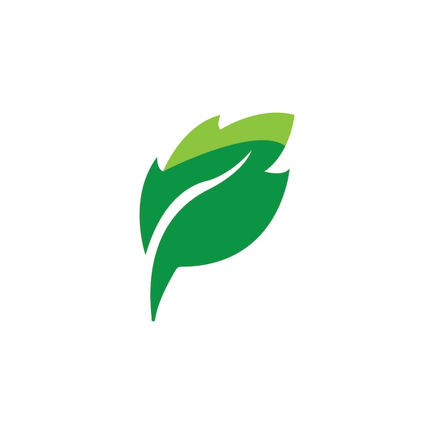 Vibrant Green Leaf Emblem with Organic Flourish | Jiffy Designs