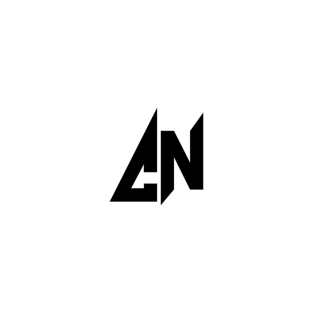Striking Monogram Design with Geometric Shapes | Jiffy Designs