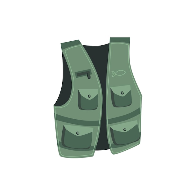 Versatile Green Utility Vest with Ample Storage Pockets | Jiffy Designs