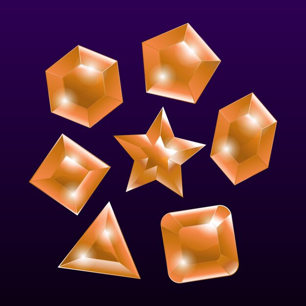 Vibrant Geometric Shapes: A Versatile Design Collection | Jiffy Designs