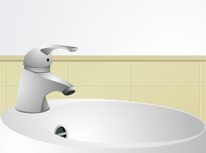 Bathroom Interior With Wash-Hand Basin | Jiffy Designs