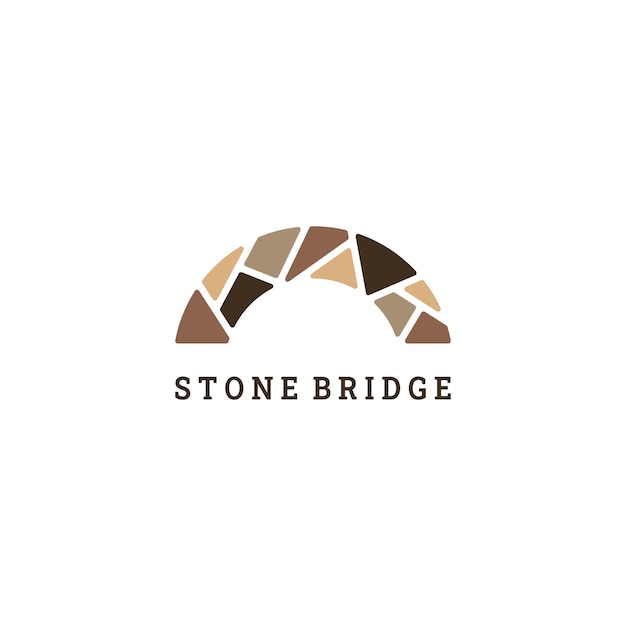 Rustic Stone Bridge Arch with Geometric Patterns | Jiffy Designs