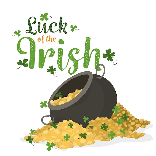 Luck of the Irish: Pot of Gold and Clovers | Jiffy Designs