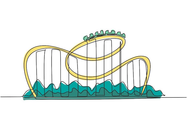 Thrilling Rollercoaster Adventure: Curves, Loops, and Excitement Await ...