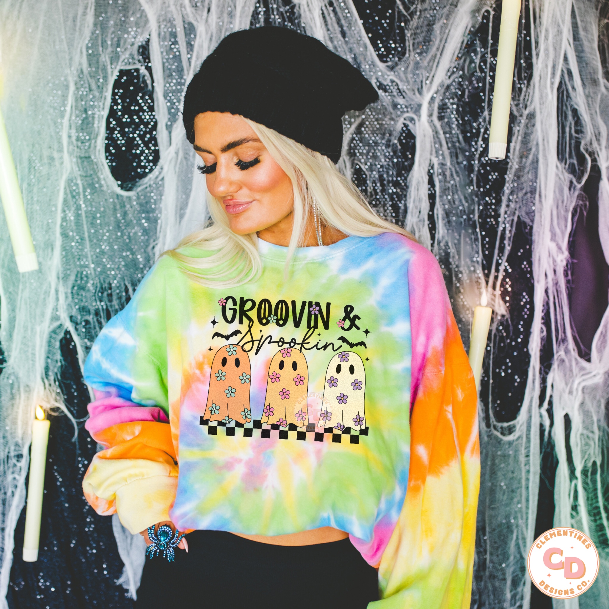 Groovin & Spookin PNG- Retro Sublimation Design,Halloween sublimation,Halloween png, Spooky Png ...