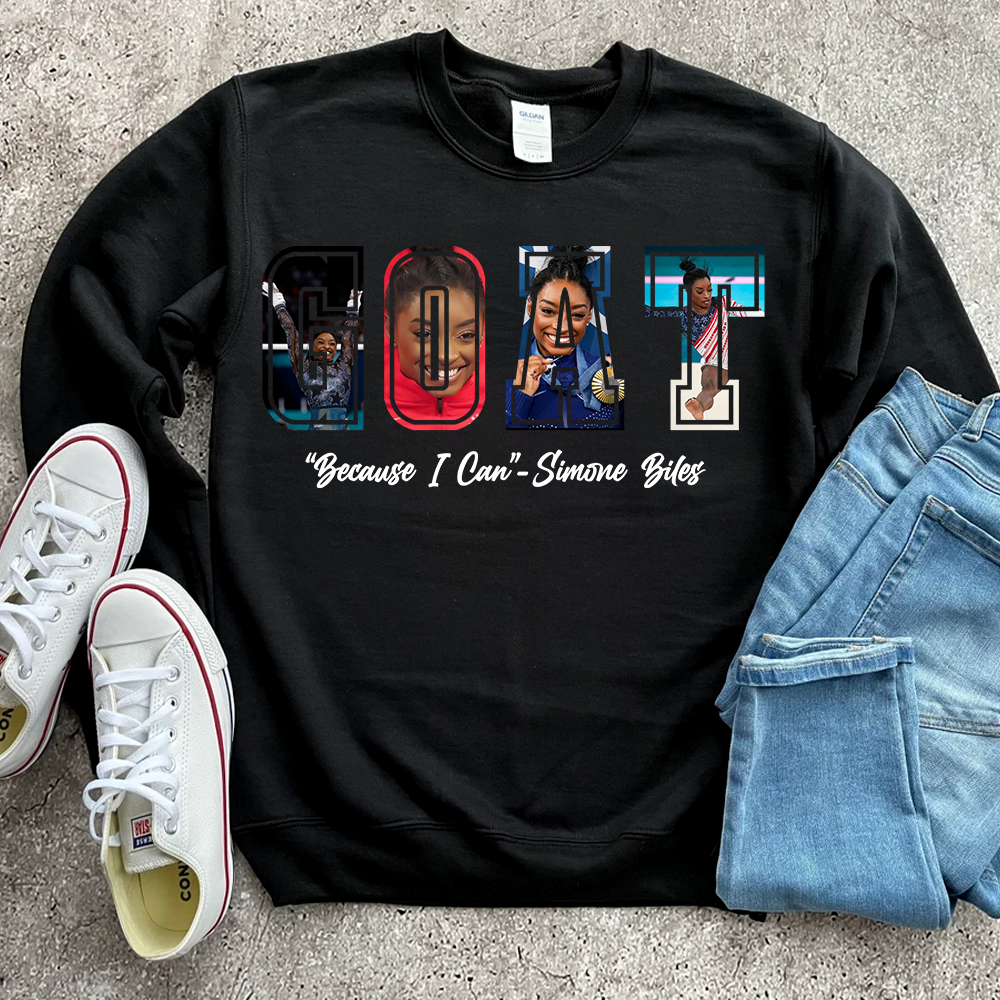 Because I Can Goat Simone Biles | Jiffy Designs