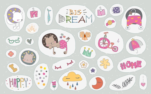 Charming Collection of Whimsical Icons and Illustrations | Jiffy Designs