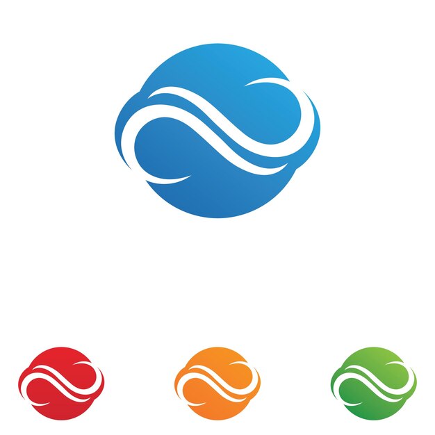Vibrant Wave Symbols in Diverse Colors | Jiffy Designs
