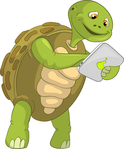 Funny Turtle. Touch Screen. | Jiffy Designs