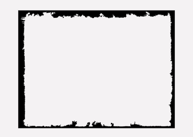 Dramatic Grunge Frame with Distressed Borders and Textures | Jiffy Designs