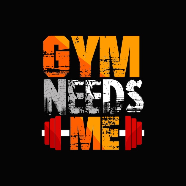 Powerful Gym Slogan with Dumbbell Icon and Bold Typography | Jiffy Designs