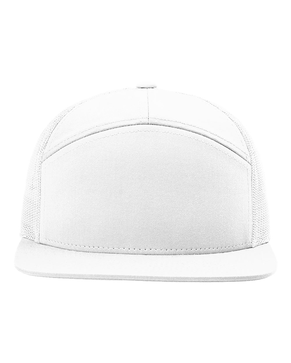 Richardson Seven Panel Trucker Cap 168 White | Jiffy