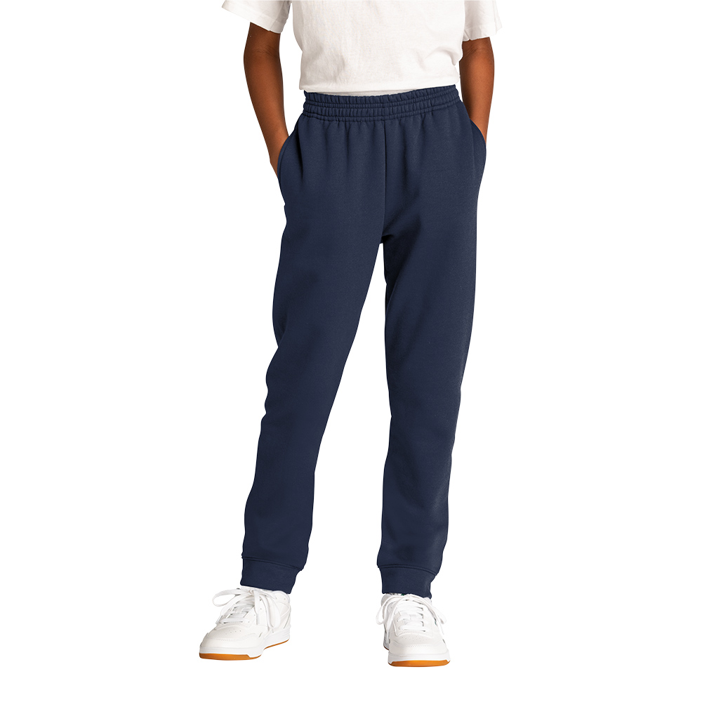 Port & Company Youth Core Fleece Jogger Pc78 Yj Navy | Jiffy