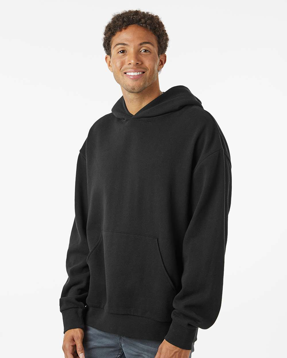 Independent Trading Avenue Pullover Hoodie Ind280 Sl Black | Jiffy