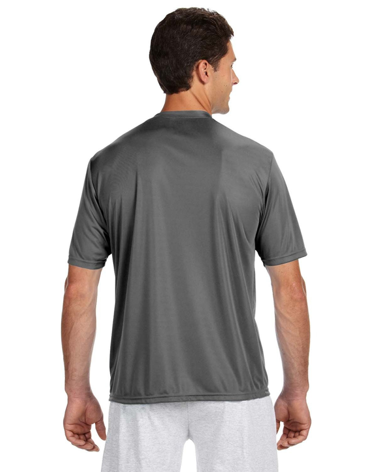 A4 Men's Cooling Performance T Shirt N3142 Graphite | Jiffy