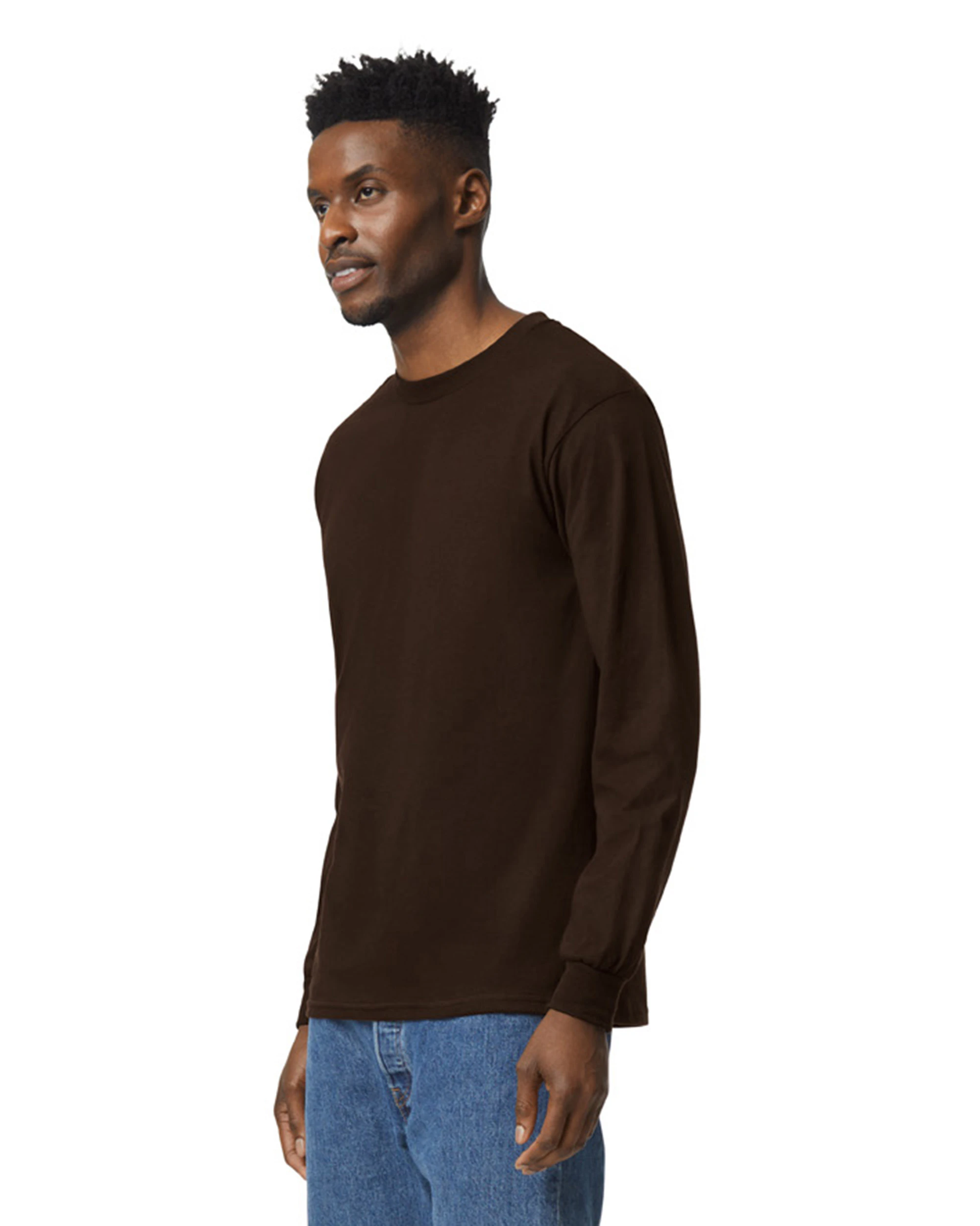 Custom T-Shirts Dark Chocolate - Gildan G240 | Jiffy Custom Print