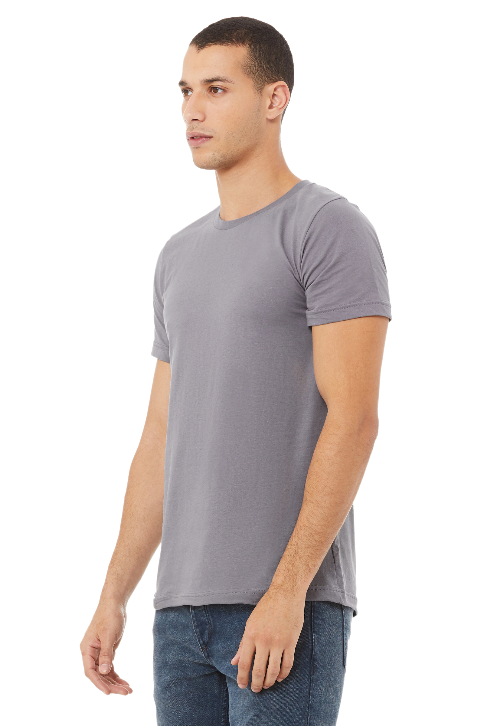 Custom T-Shirts Storm - Bella + Canvas 3001C | Jiffy Custom Print