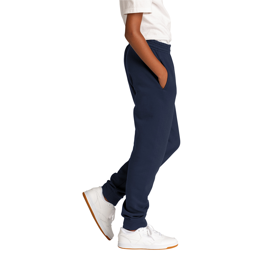 Port & Company Youth Core Fleece Jogger Pc78 Yj Navy | Jiffy