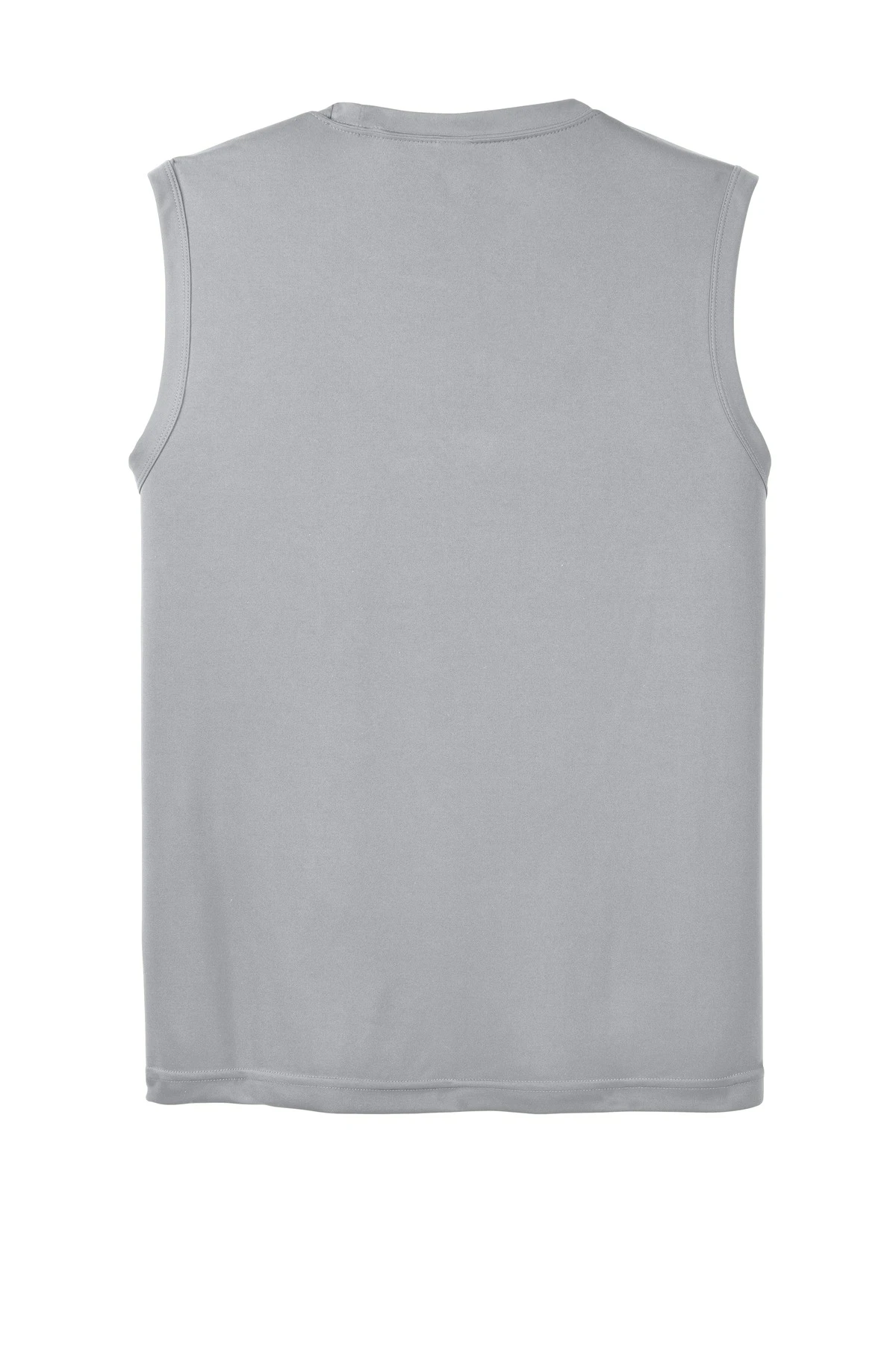 Sport Tek Men's Sleeveless Posi Charge Competitor Tee St352 Silver | Jiffy