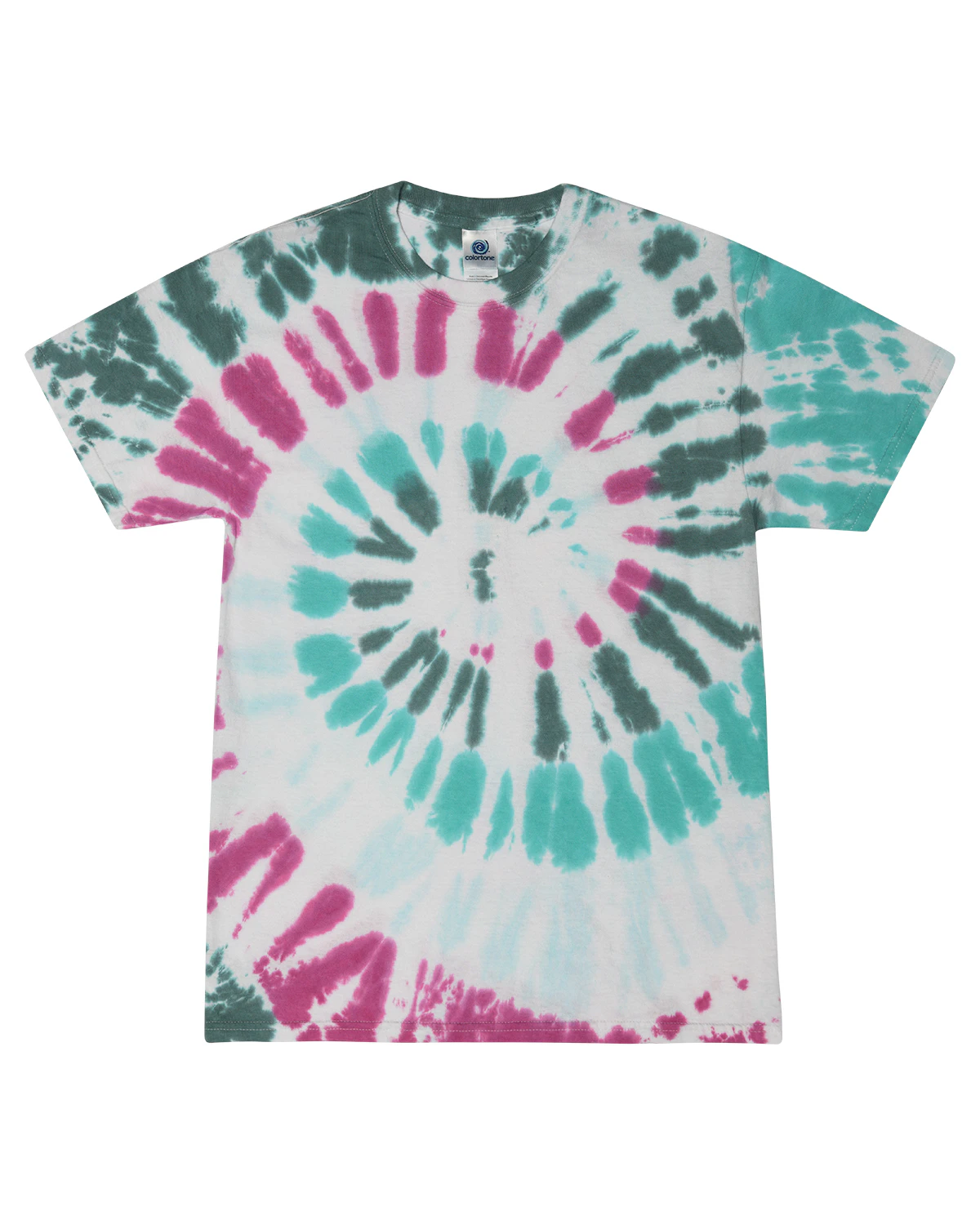Colortone T1000 Multi Color Tie Dyed T Shirt Unisex | Jiffy Shirts
