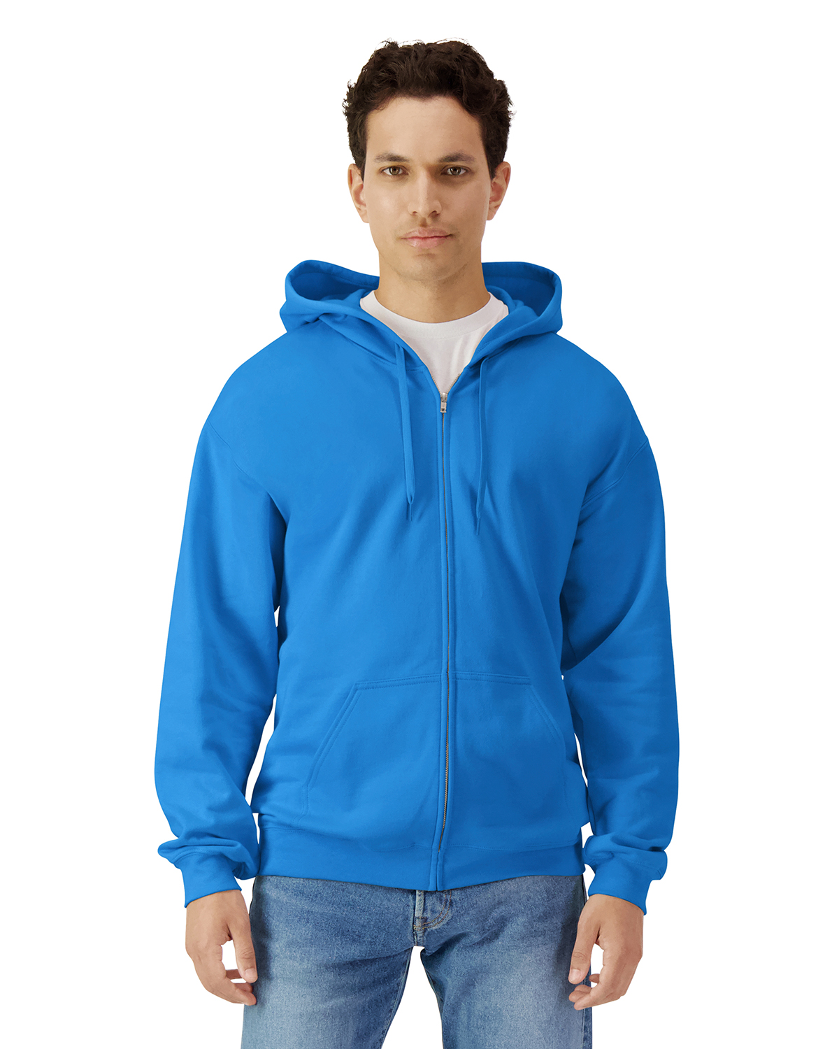 Gildan Unisex Softstyle Fleece Hoodie Sf600 Royal | Jiffy