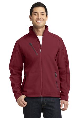 Port Authority Welded Soft Shell Jacket J324 Garnet | Jiffy